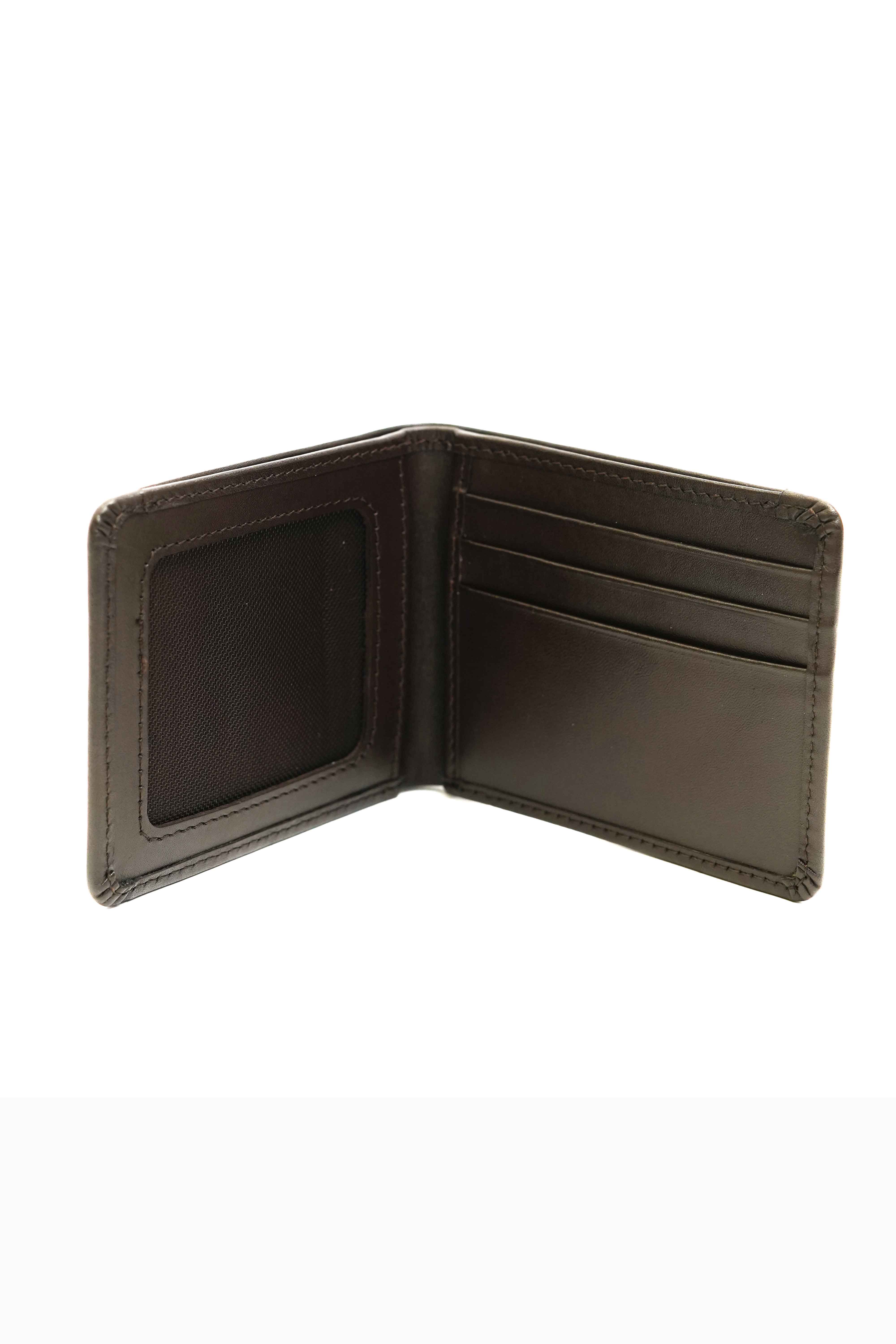 Timeless chocolate brown leather wallet for men. Premium quality ...