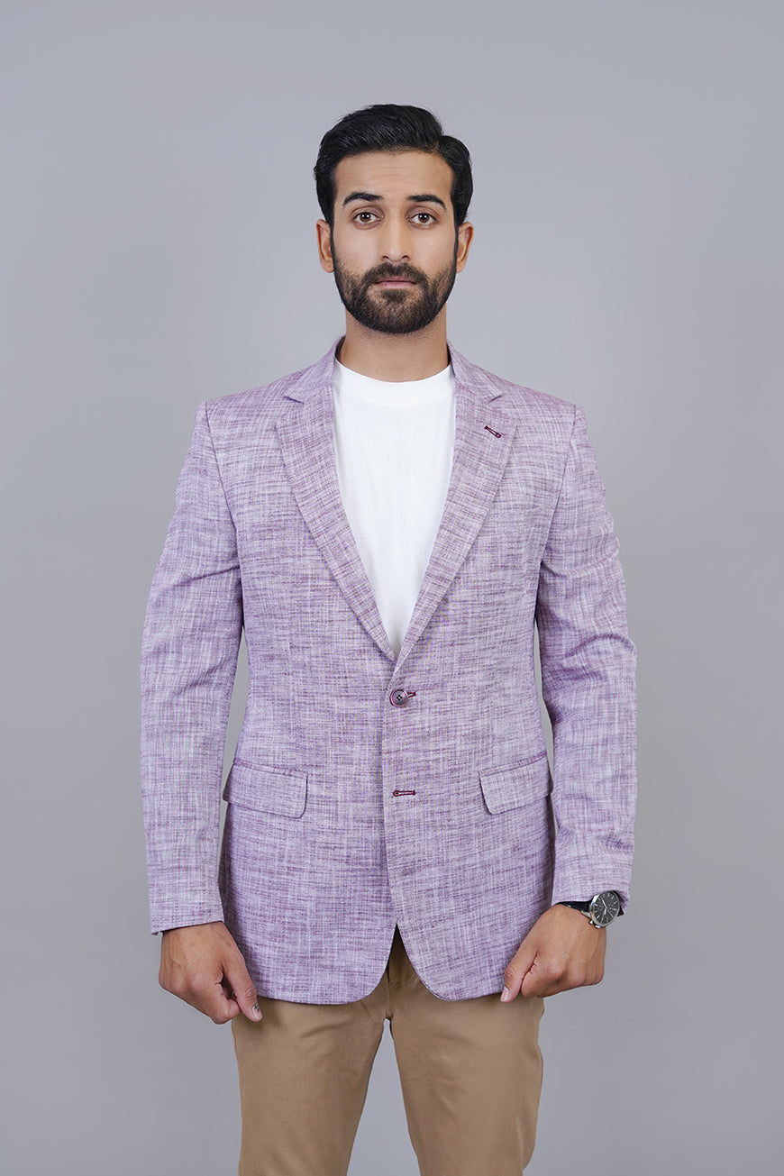 Breathable Pure Linen Blazer for Men | Summer Formal Wear | Lawrencepur