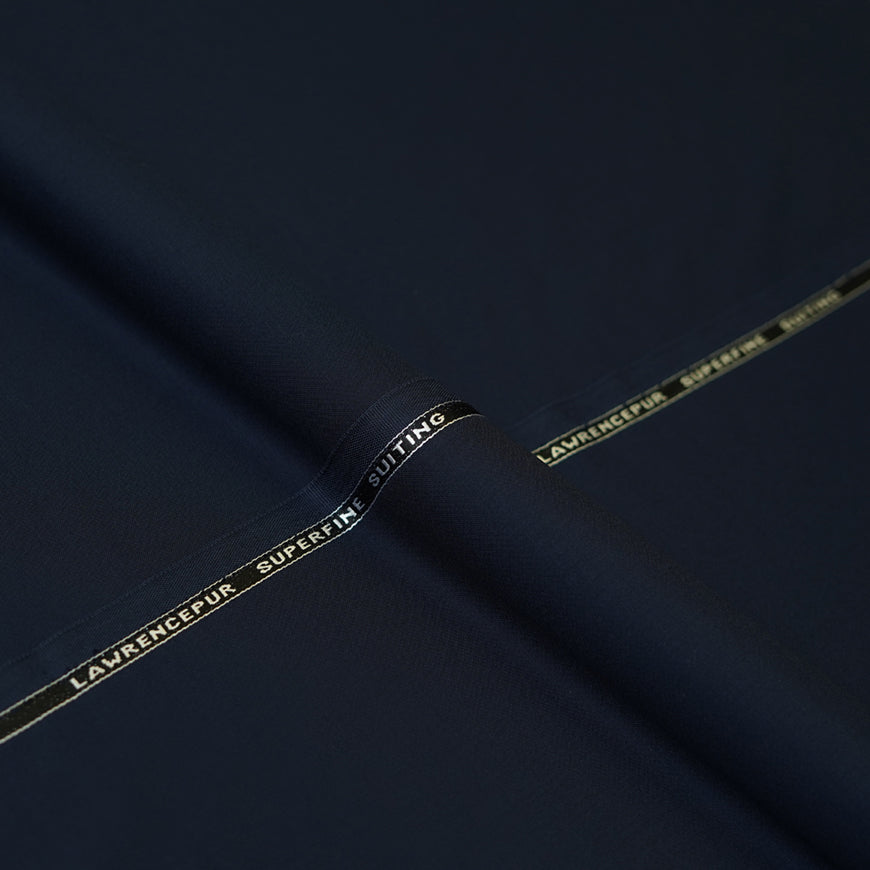 Fabric - Super Fine Navy Blue Plain – Lawrencepur